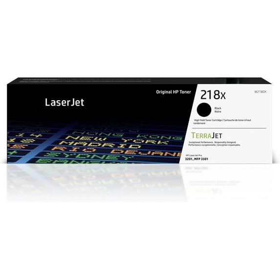 HP 218X Black High-Yield Toner Cartridge | Works with Color LaserJet ...
