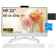 HP 22 Desktop Computer, All-in-One PC, Intel Pentium J5040, 4GB RAM ...