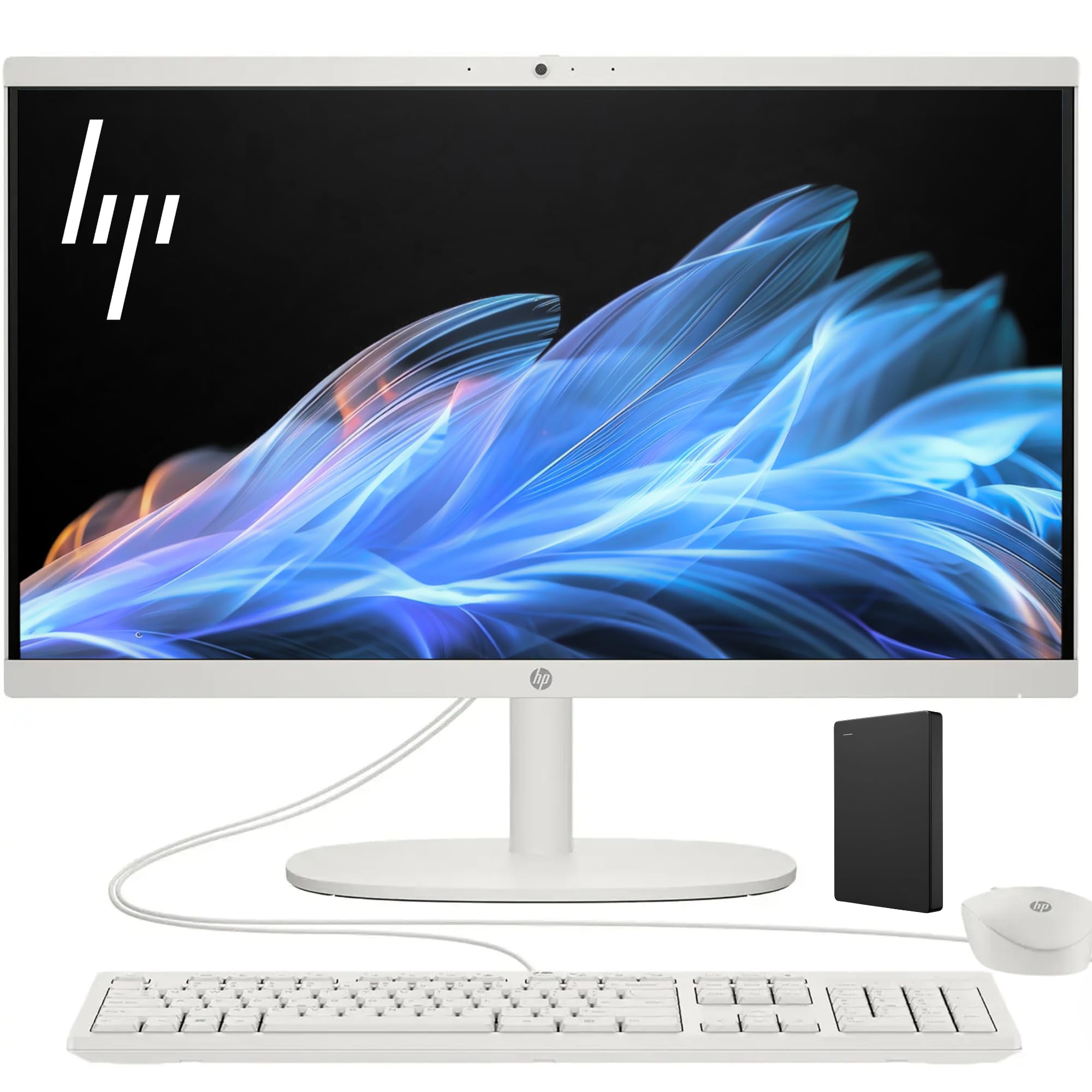 HP 22 Zenith All-in-One Desktop PC, 32GB RAM, 1TB Storage | Peak Power for Multitasking and ...