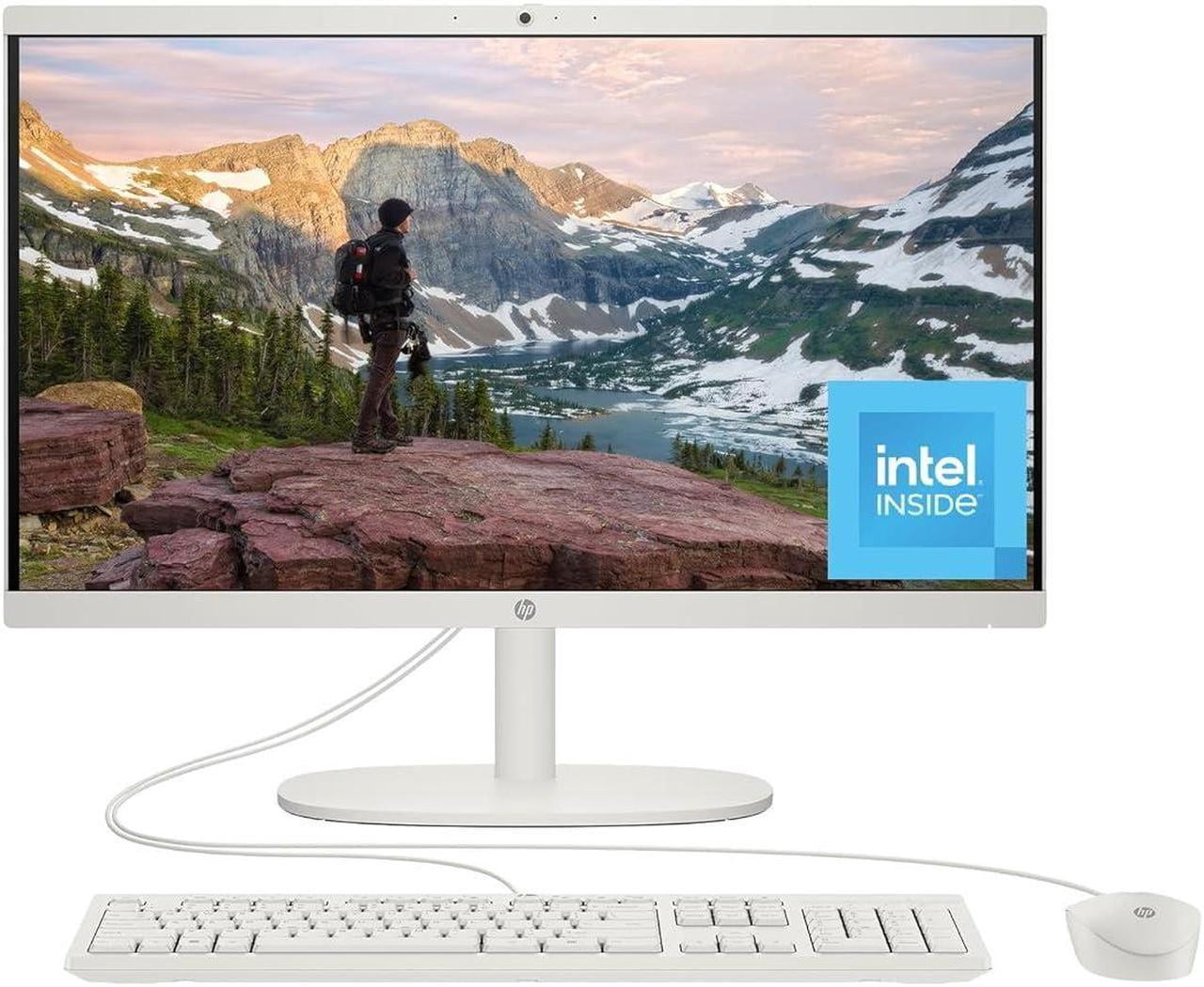 HP 22 inch All-in-One Desktop PC, FHD Display, Intel N200, 8 GB RAM ...