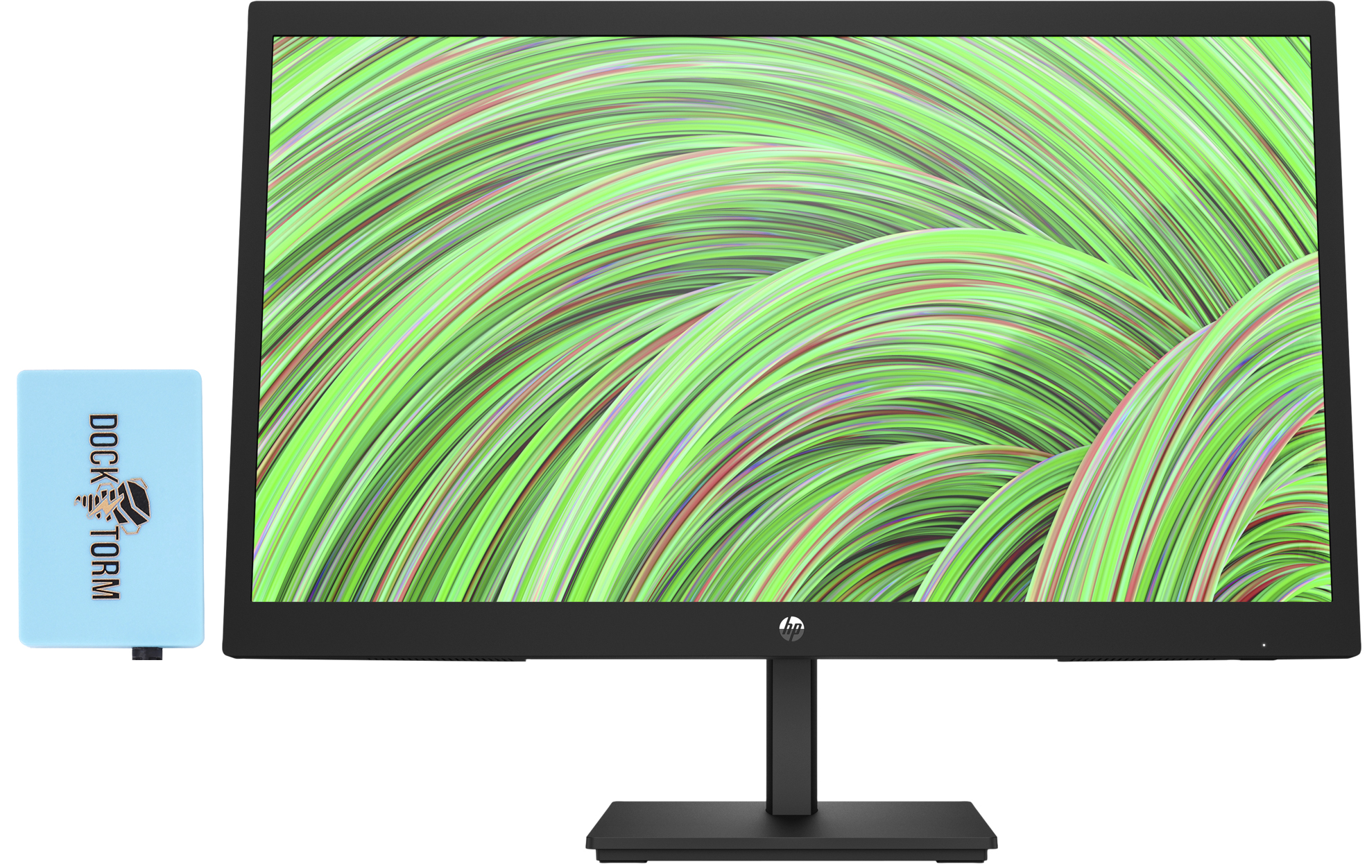 HP 22 inch LED FHD FreeSync Monitor with Docztorm Dock, 22" Full HD ...