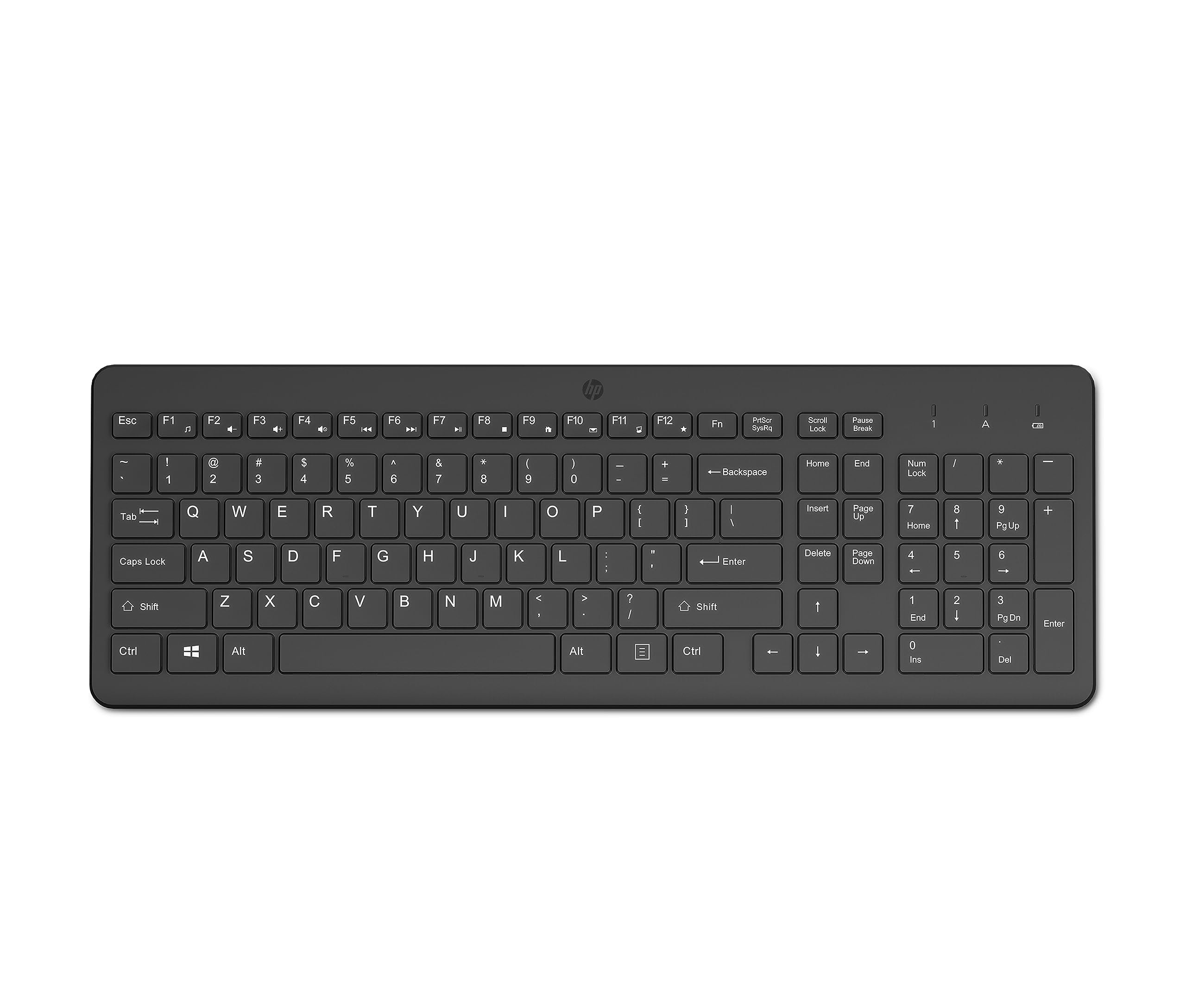 HP 220 Wireless Keyboard - 2.4GHz Connectivity w/Data Encryption - Low ...