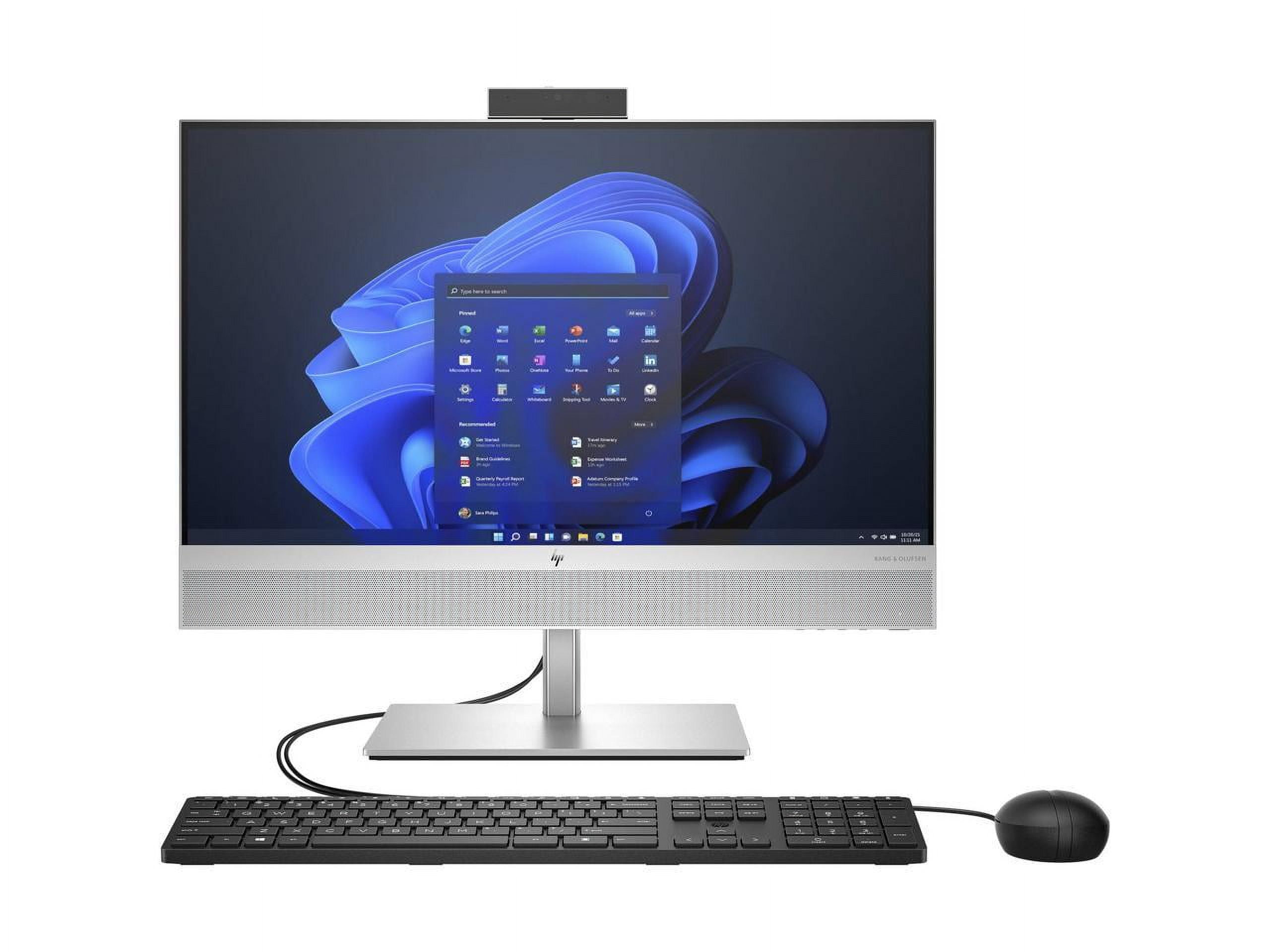 HP 23.8" EliteOne 840 G9 All-in-One Desktop Computer Core i7 13700 / 2.1 GHz - vPro - RAM 16 GB ...