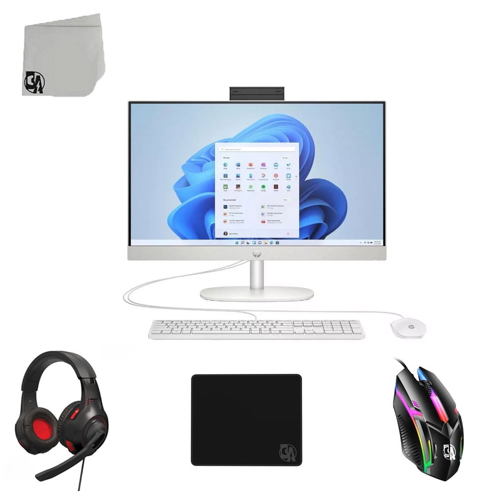 Pre-Owned HP 23.8" FHD All-in-One, Ryzen 5 7520U 2.8GHz, 8GB RAM, 512GB ...