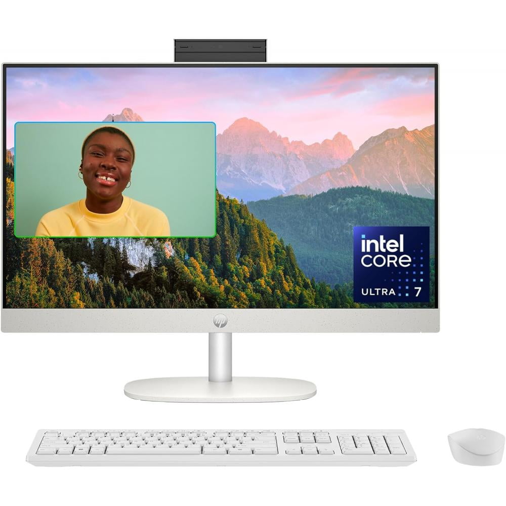 HP 23.8" Touchscreen All-in-One Computer Intel Core Ultra 7 155U 16GB ...
