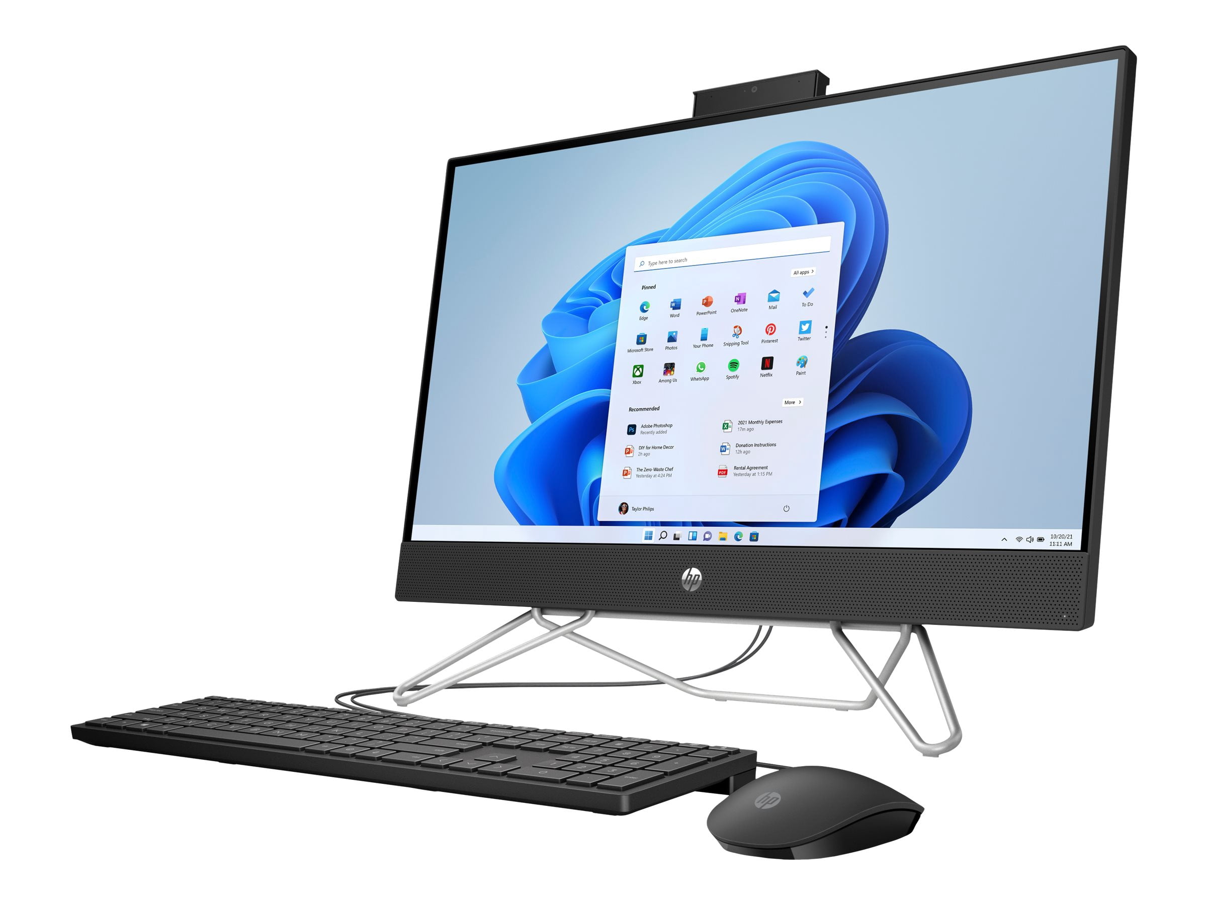 HPI SOURCING - NEW 23.8" Full HD All-In-One Computer, AMD Ryzen 5 5500U ...