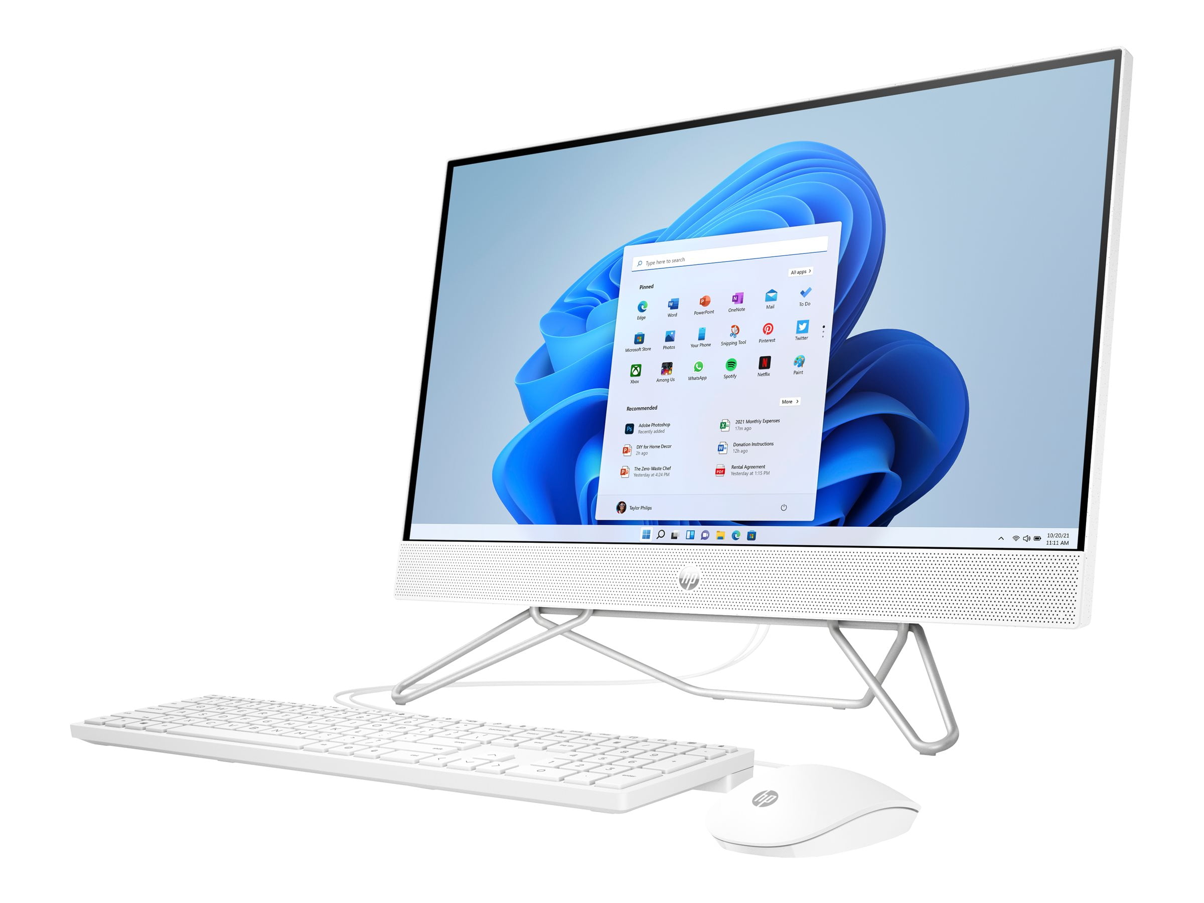 HP 23.8" Full HD All-In-One Computer, Intel Core i5 i5-1235U, 8GB RAM ...