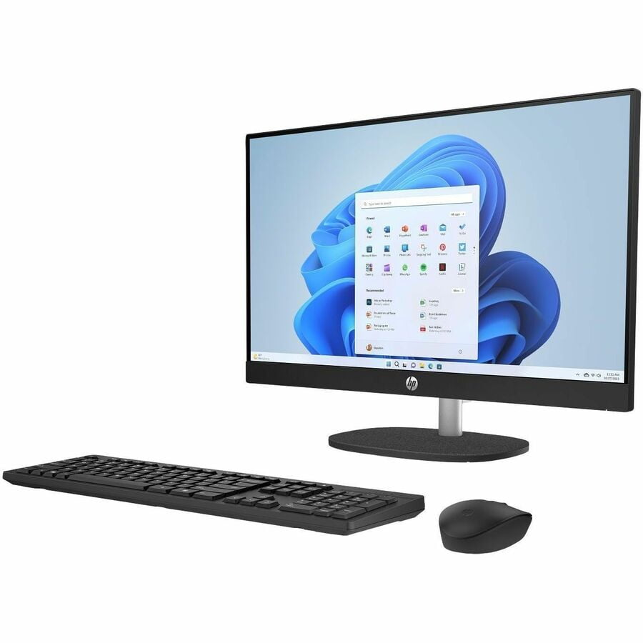 HP 24-cr0000a 24-cr0140 All-in-One Computer, AMD Ryzen 5 7520U, 16 GB ...