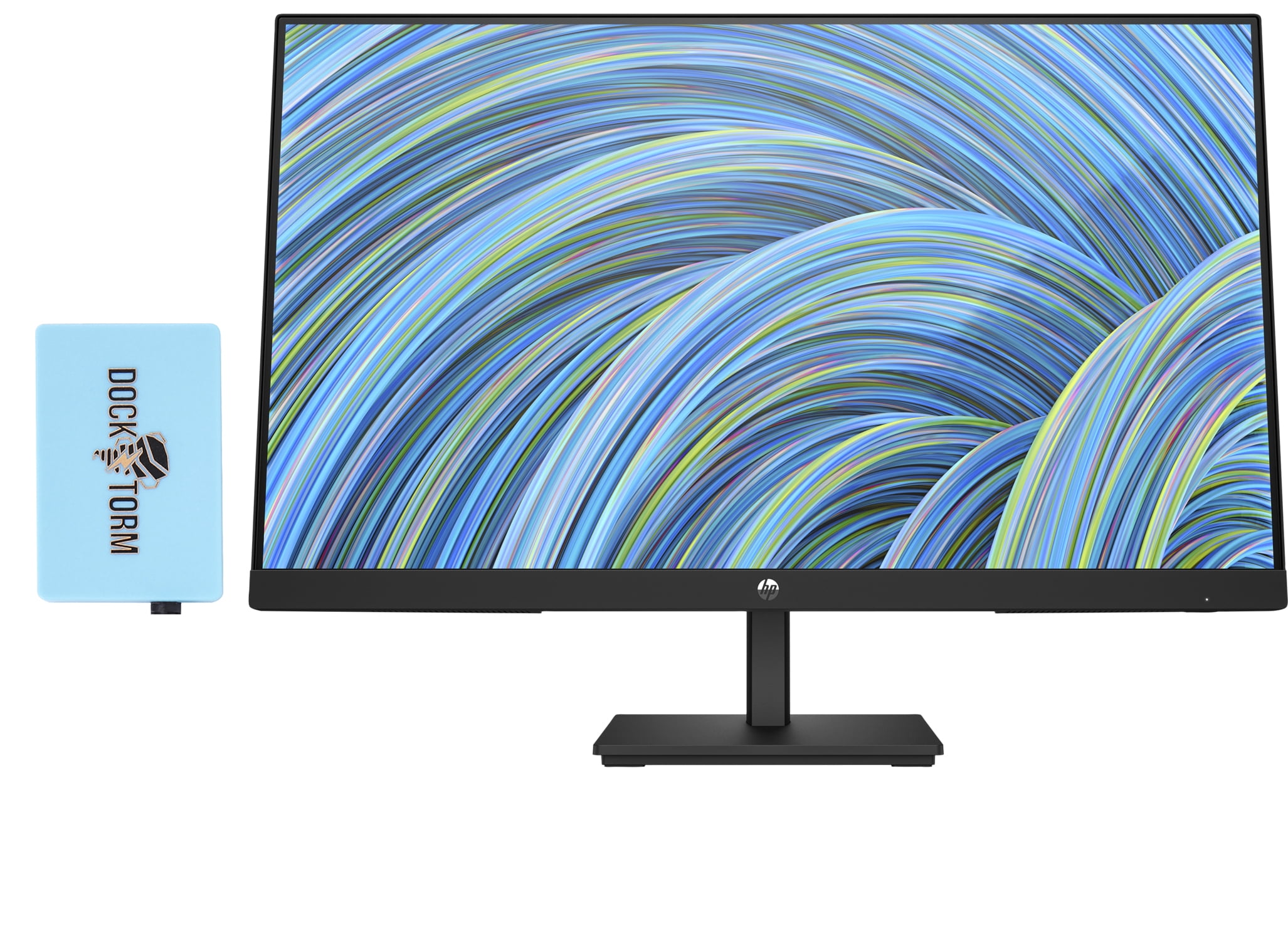 "HP 24"" FHD Monitor with Docztorm Dock 1080P, 75Hz, Anti-Glare, AMD ...