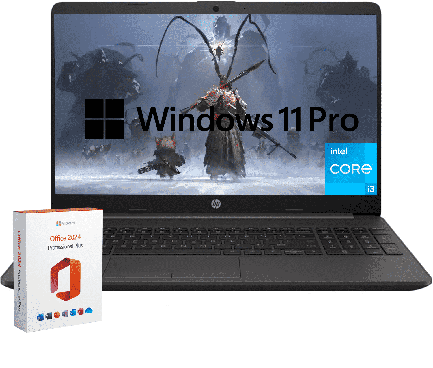 HP 250-G9 Flagship 15.6" Full HD Business Laptop, Intel Core i3-1315U ...