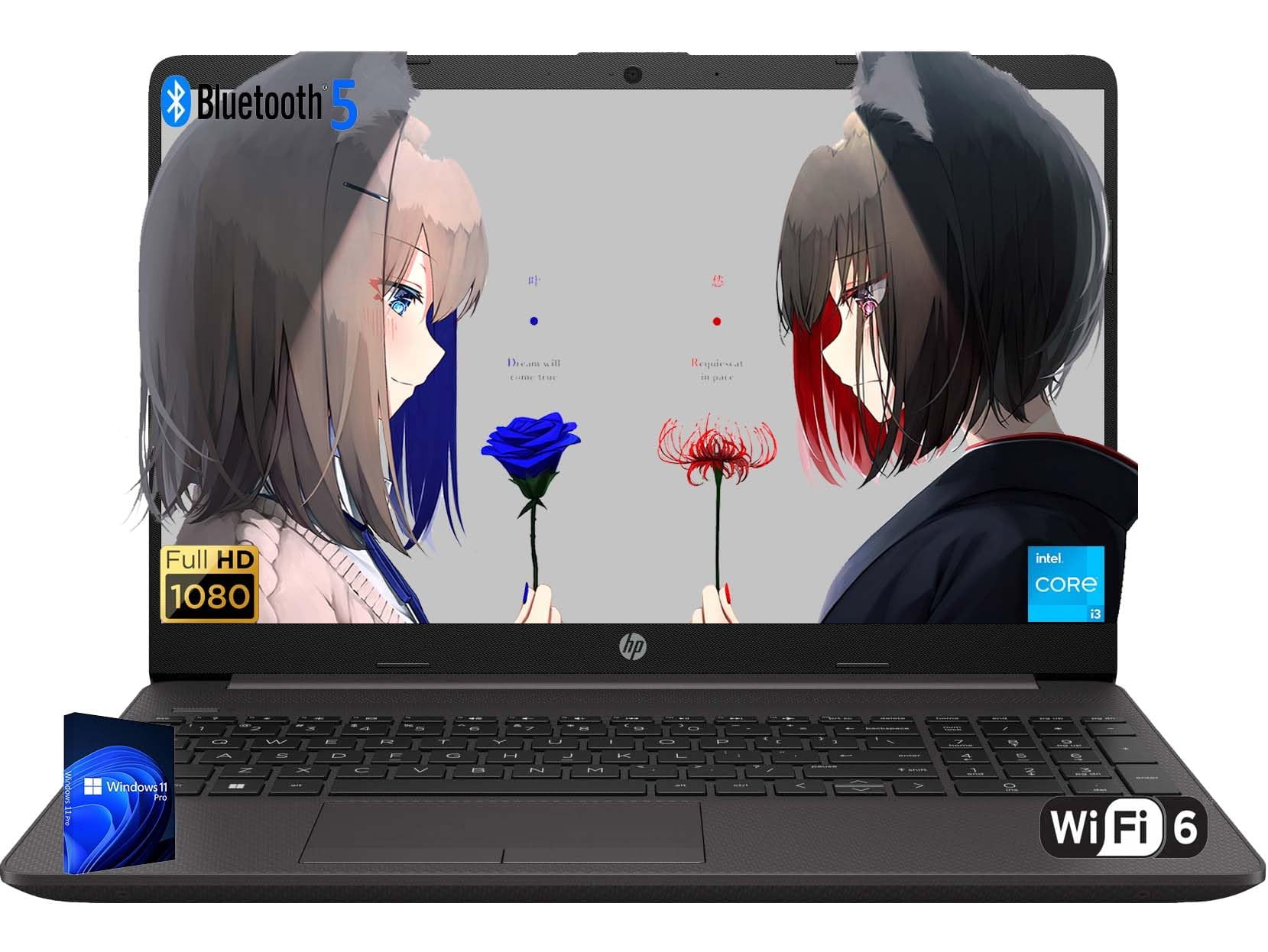 HP 250 G9 Laptop | 15.6" FHD Display | Intel i3-1315U | Wi-Fi 6 ...