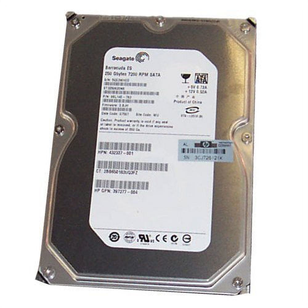 HP 250GB Serial ATA/150 (SATA) hard drive - 7,200 RPM, 3.5-inch for ...