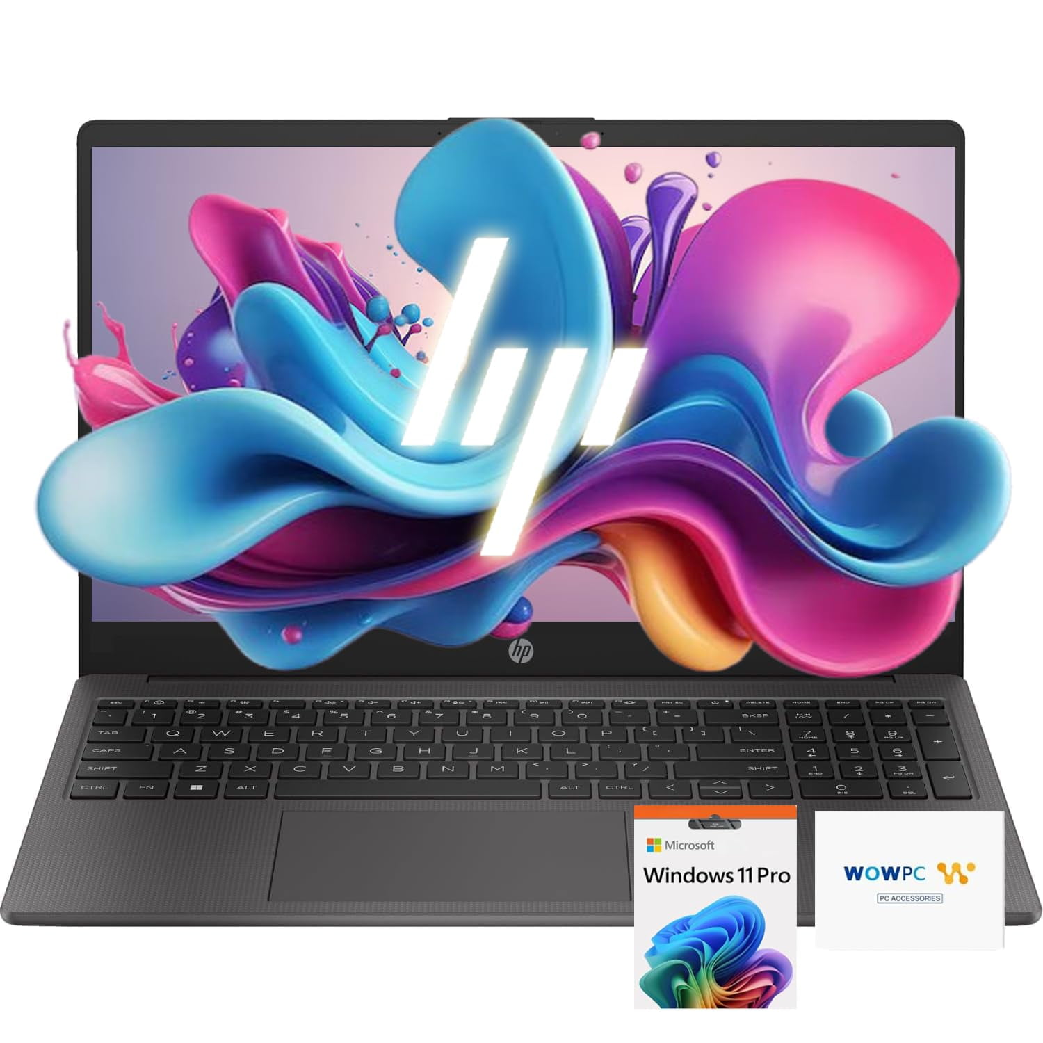 HP 255 G10 Laptop for Business or Fun, Ryzen 5 7530U CPU (Beat Ultra 7 164U), 64GB RAM, 1TB SSD ...