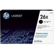 HP LaserJet 26X (CF226X) High Yield Toner Cartridge, Black - Walmart.com