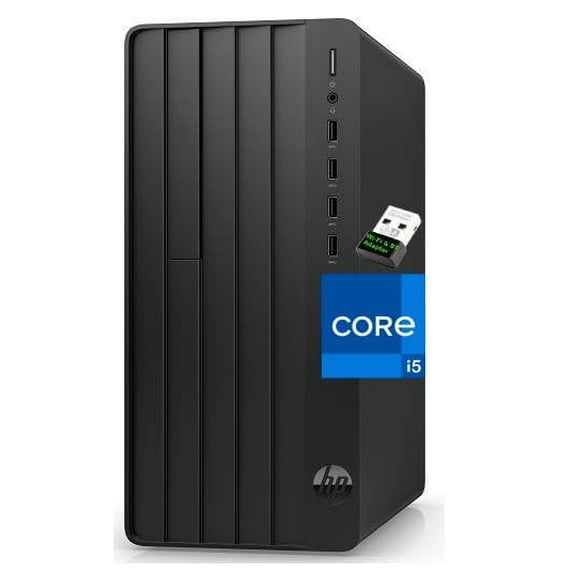 HP 290 G9 Pro Tower Desktop, Intel Core i5-12400, 64GB RAM, 1TB NVMe ...