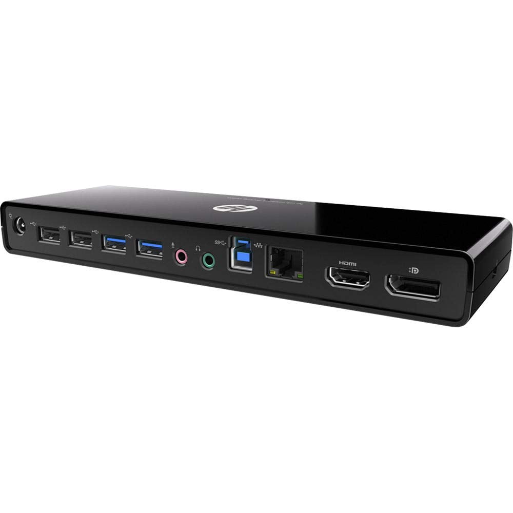HP 3005PR USB 3.0 Port Replicator - USB Docking - Walmart.com
