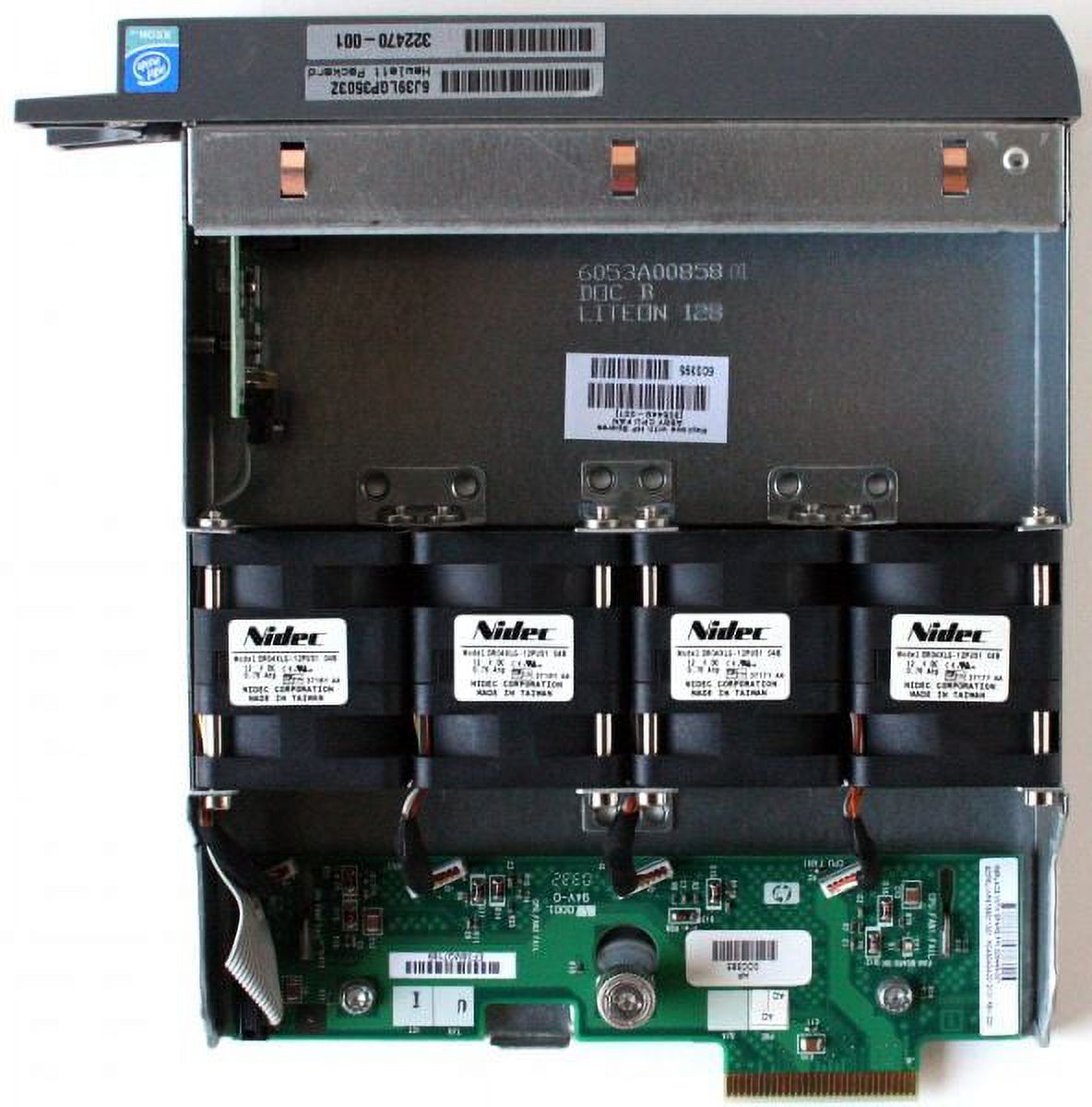 HP 305449-001(REV.C01) ProLiant DL360 G3 Processor FAN Module, 322470 ...