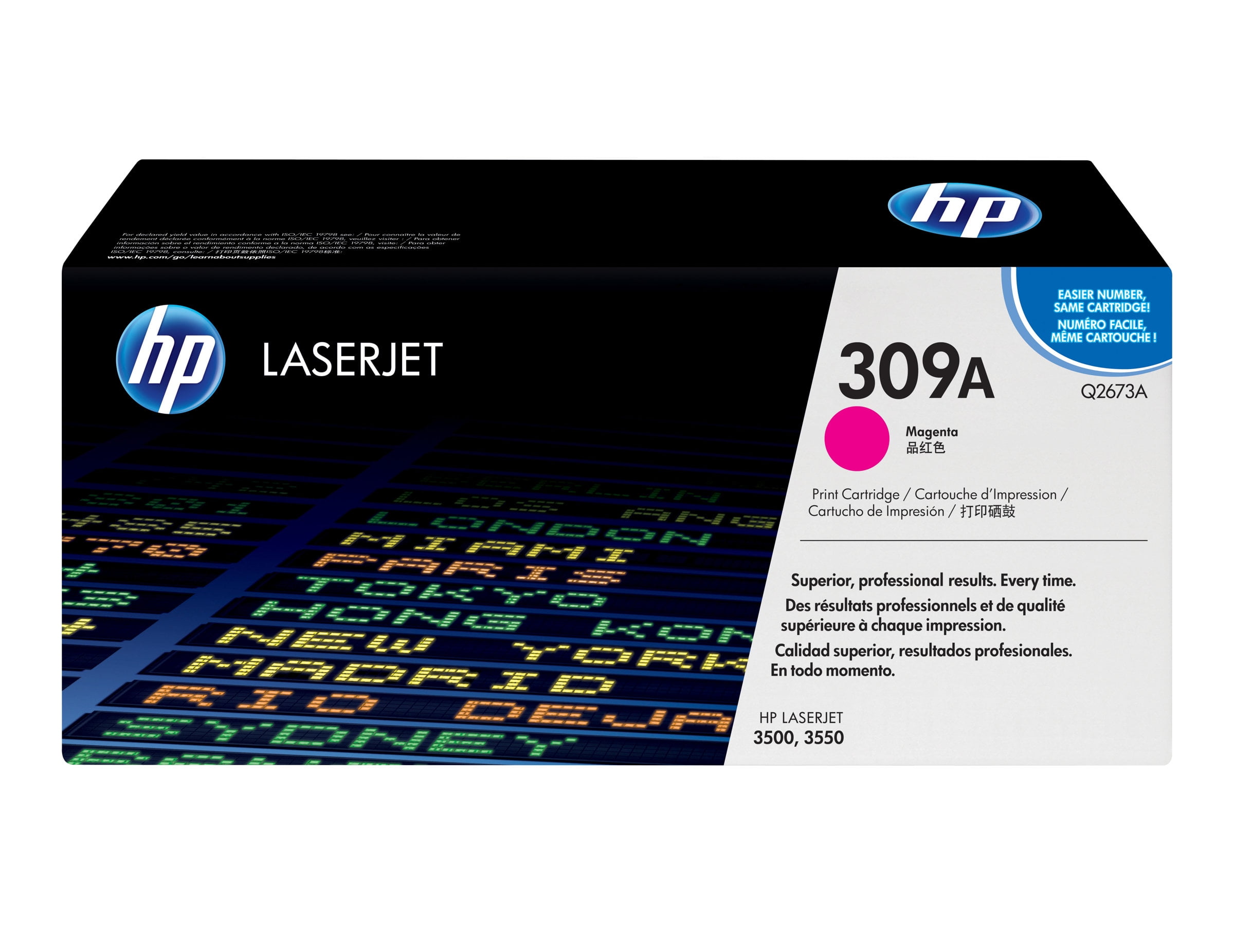 HP 309A - Magenta - original - LaserJet - toner cartridge (Q2673A ...