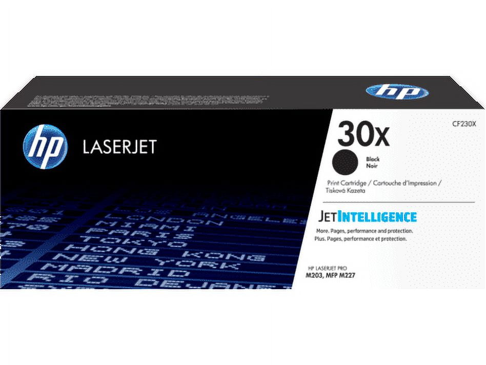HP 30X (CF230X) Black High Yield LasetJet Toner Cartridge, 2-Pack ...