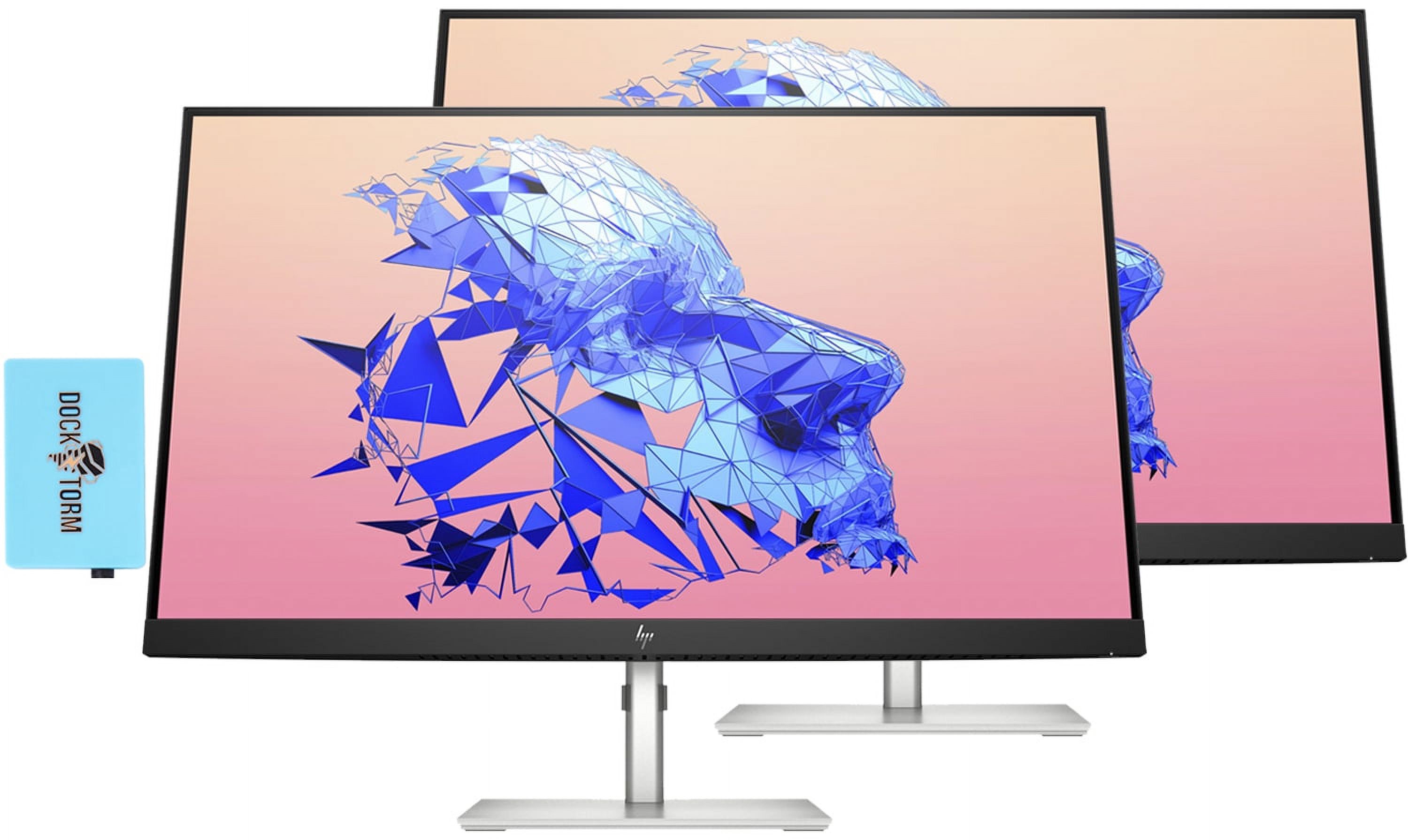 HP 32" 4K UHD IPS (3840x2160) Monitor Bundle with Docztorm Dock, VESA ...