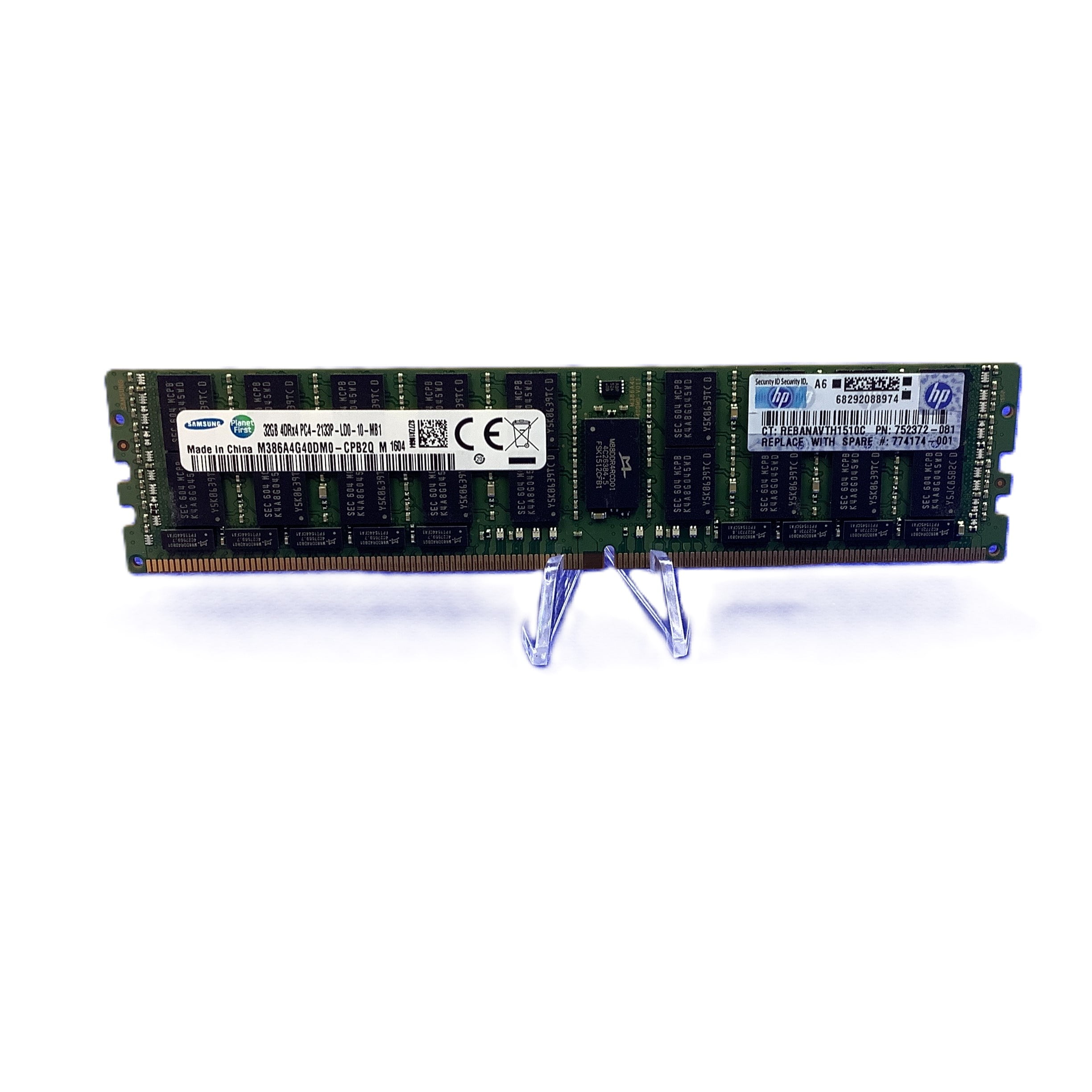 Pre-Owned HP 32GB DDR4 RAM Memory, 752372-081 ( Good) - Walmart.com