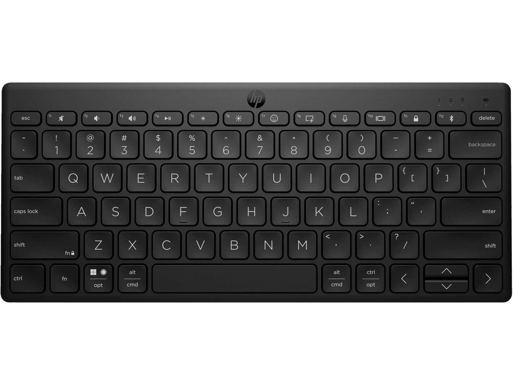 HP 355 Compact Multi-Device Bluetooth Keyboard - Walmart.com