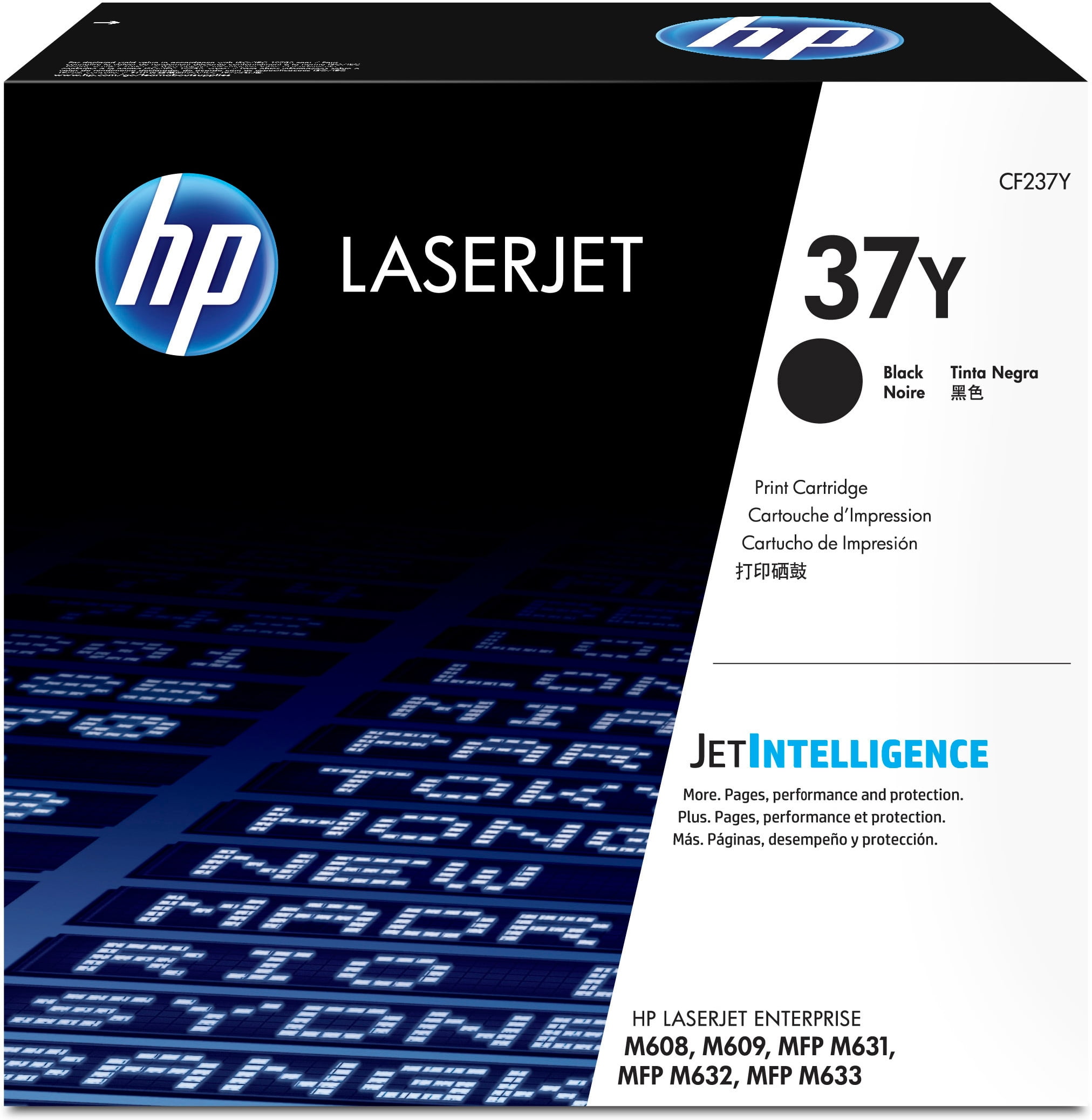 HP 37Y Black High Yield Toner Cartridge, CF237Y - Walmart.com