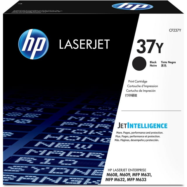 HP 37Y Black High Yield Toner Cartridge, CF237Y - Walmart.com