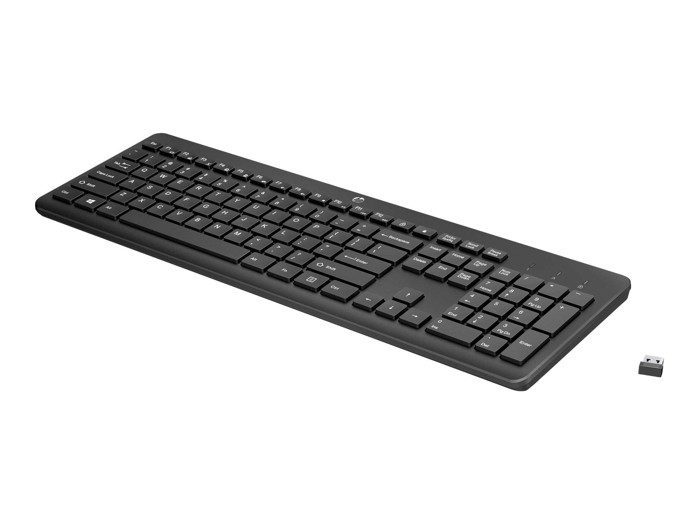 HP 230 Chiclet Wireless Keyboard with 2.4GHz Connection for Desktop PC ...