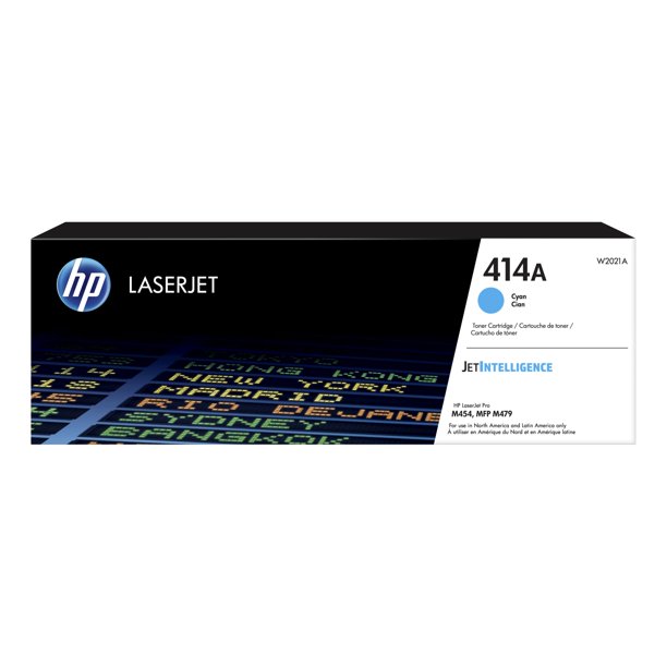 HP 414A Cyan Toner Cartridge, W2021A - Walmart Business Supplies