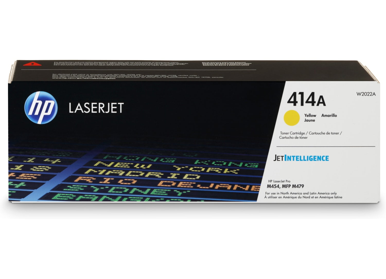 HP 414A Yellow Original LaserJet Toner Cartridge, ~2,100 pages, W2022A ...