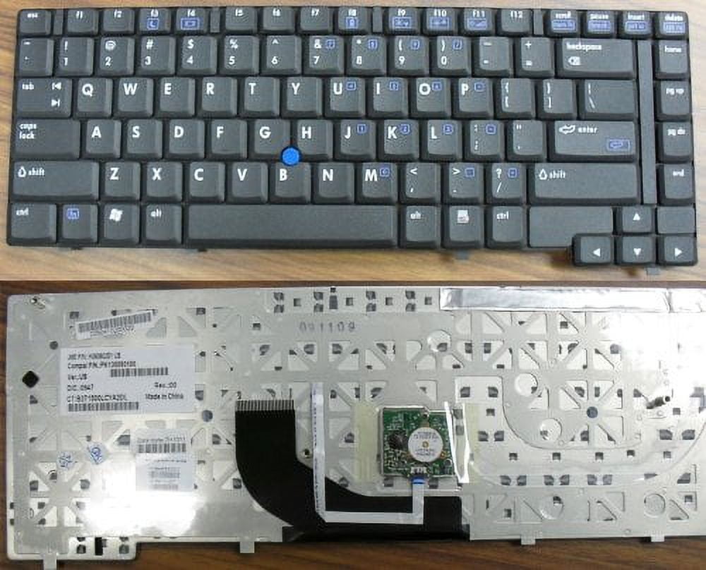 HP 418910-001 101-102-key compatible keyboard (Black) - Walmart.com