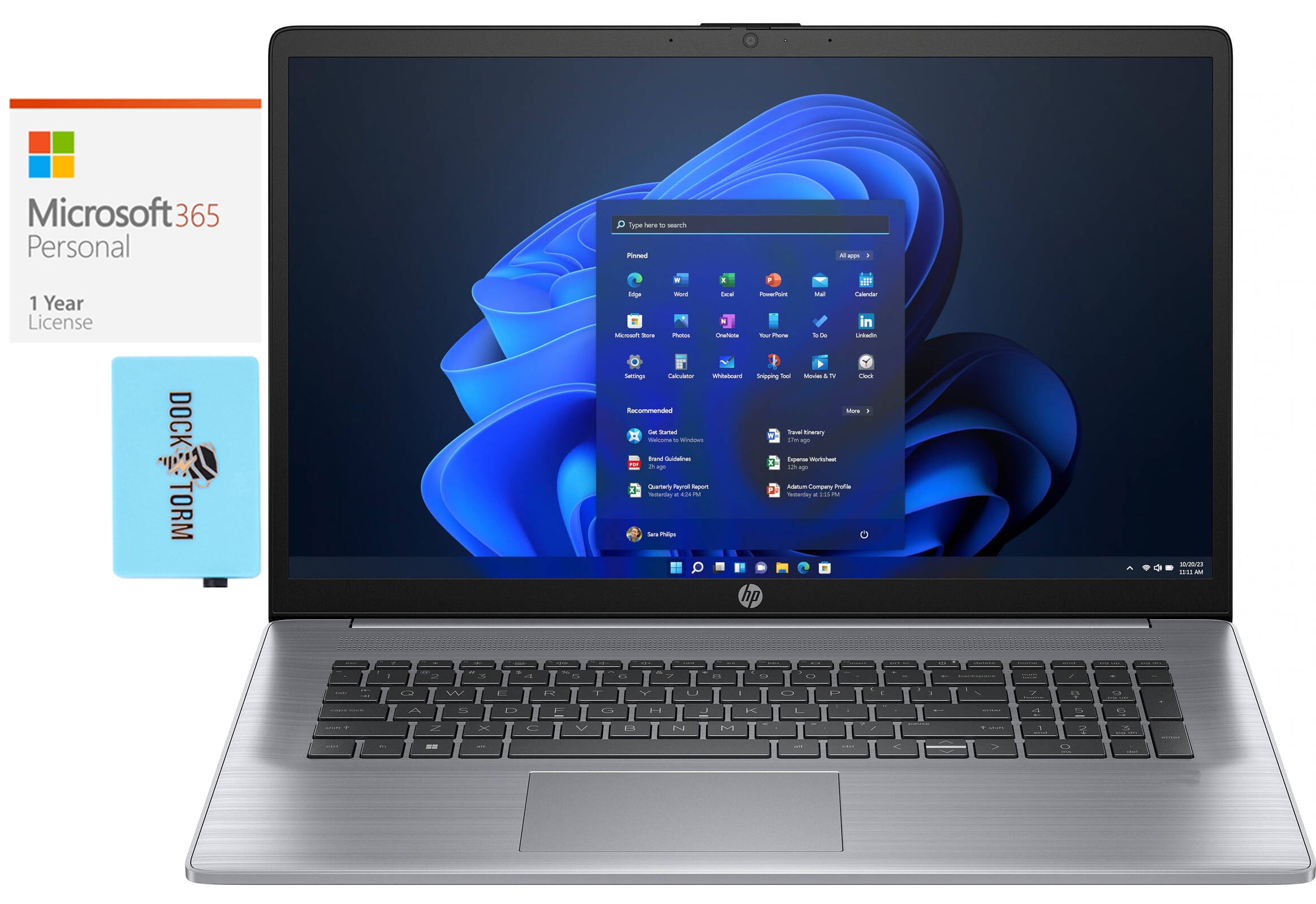 HP 470 G10 Home/Business Laptop (Intel i7-1355U 10-Core, 17.3in 60 Hz ...