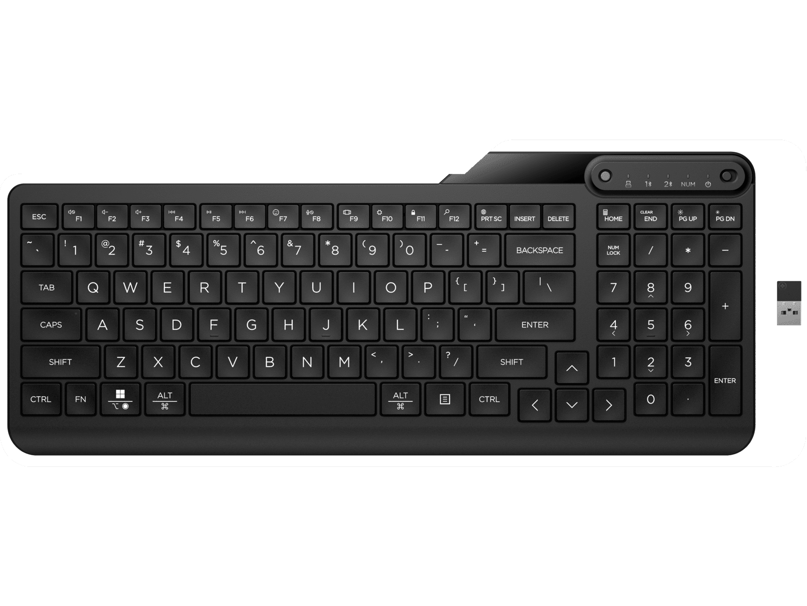 HP 475 Dual-Mode Wireless Keyboard - Walmart.com