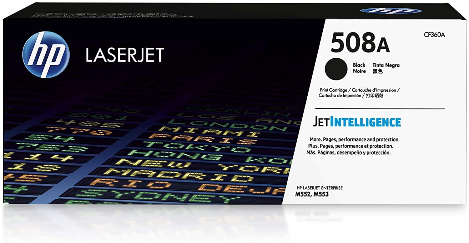 HP 508A (CF360A) Toner Cartridge, Black - Walmart Business Supplies