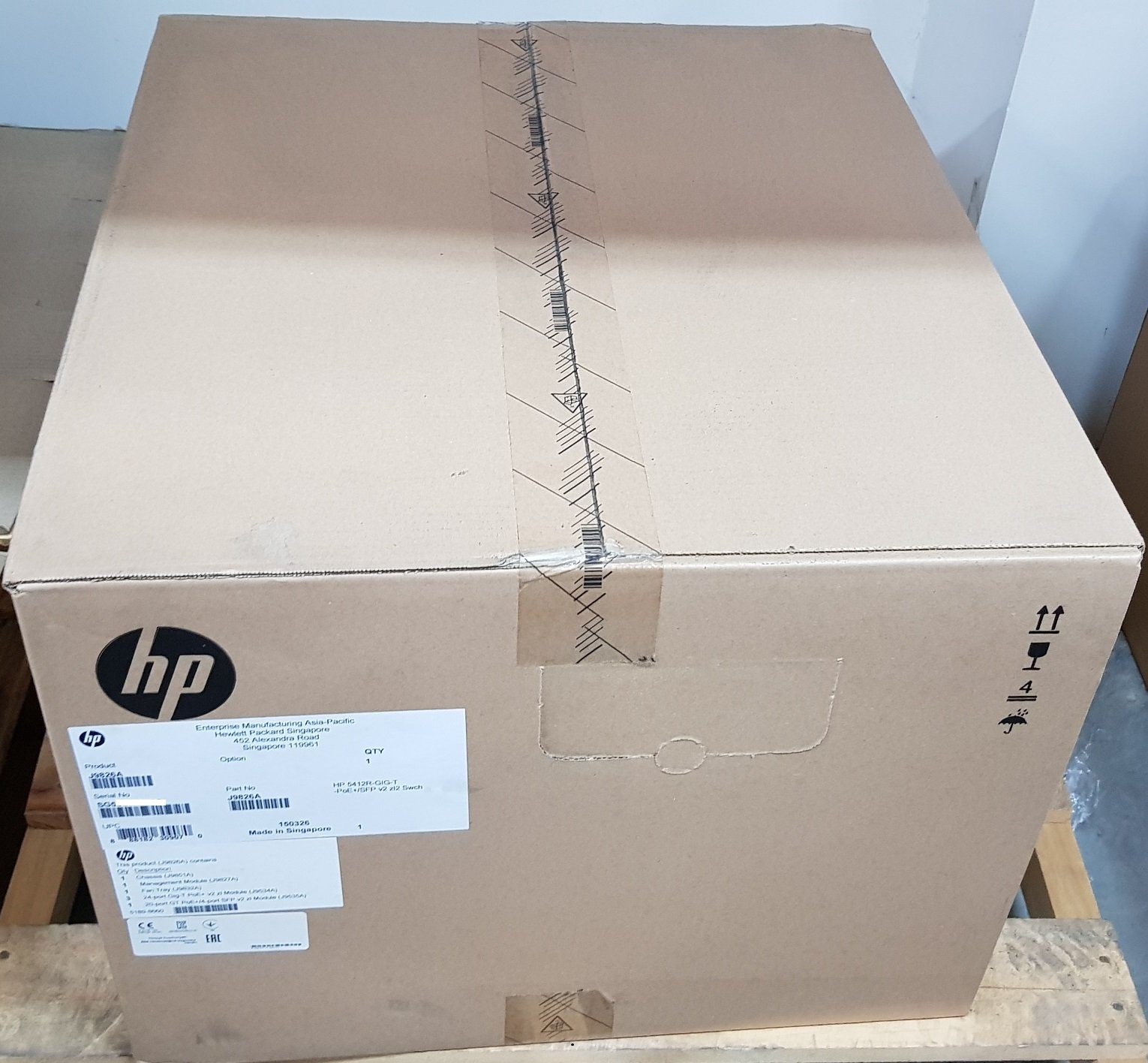HP 5412R-Gig-T-PoE+SFP v2 zl2 Switch (J9826A) - Walmart.com