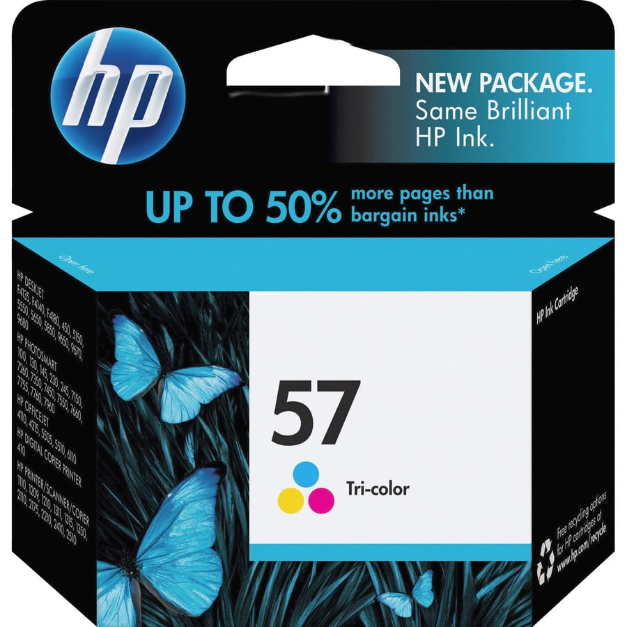 HP 57 Original Ink Cartridge - Patented Dye-Based Ink, Compatible with ...