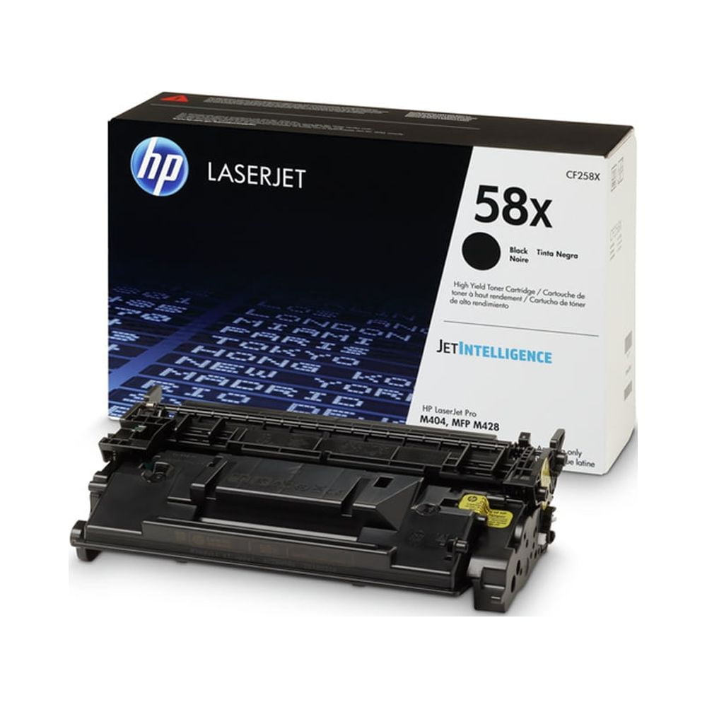 HP 58X High Yield Black Original LaserJet Toner Cartridge (CF258X ...