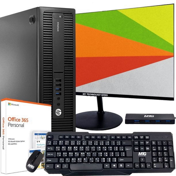 HP 600 G1 Computer Desktop PC, Intel core i5 - Walmart Business Supplies