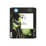 HP 62XL High-Capacity Ink Cartridge, Black & Tri-Color Combo, Laser ...