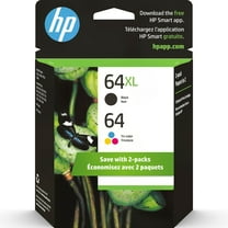 HP 64XL High Yield Original Inkjet Cartridge, Black (2 Pack) - Walmart.com