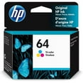 HP 64 Tri-color Original Ink Cartridge, ~165 pages, N9J89AN#140 ...