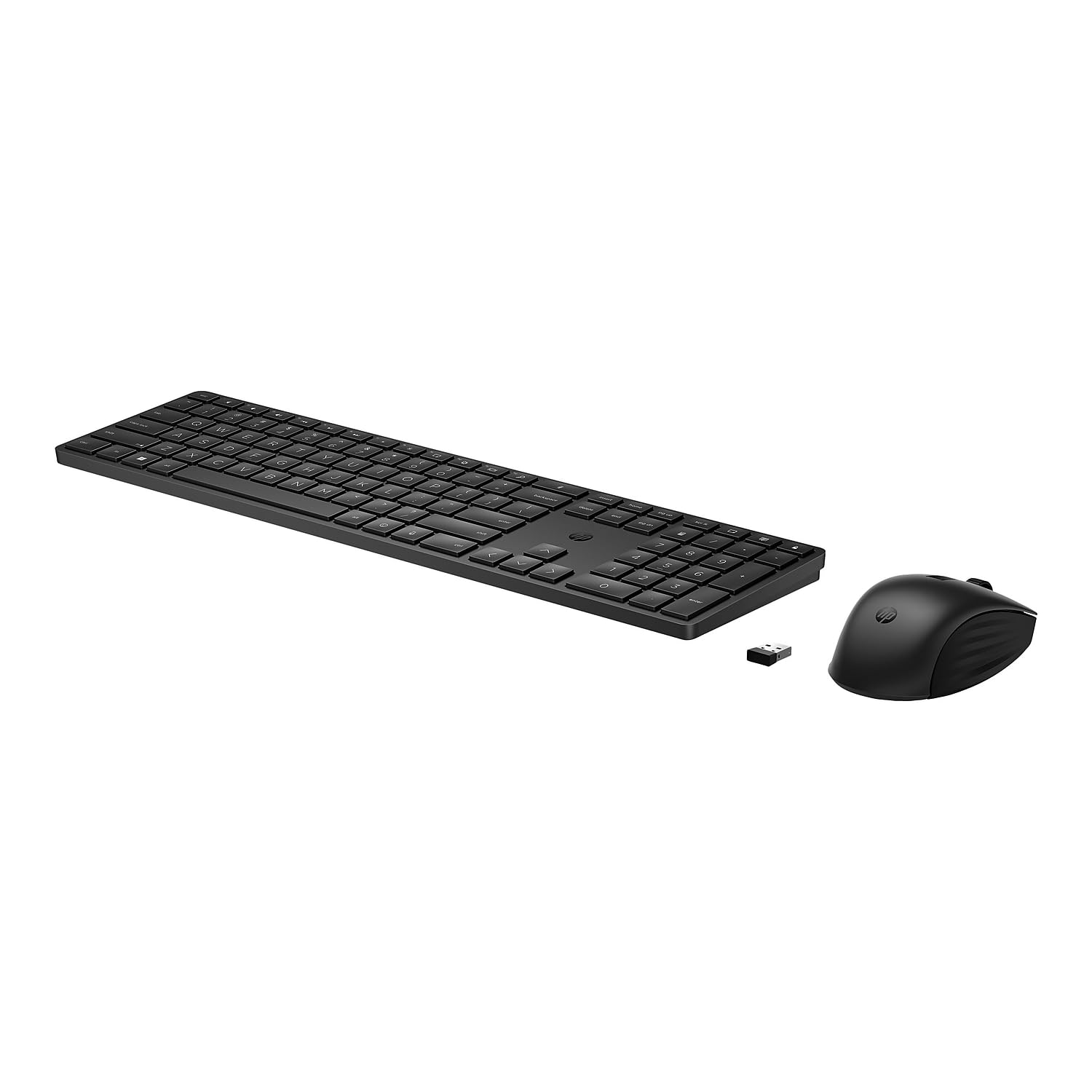 HP 650 Wireless Keyboard & Mouse Combo - 2.4Ghz Wireless, USB Receiver ...