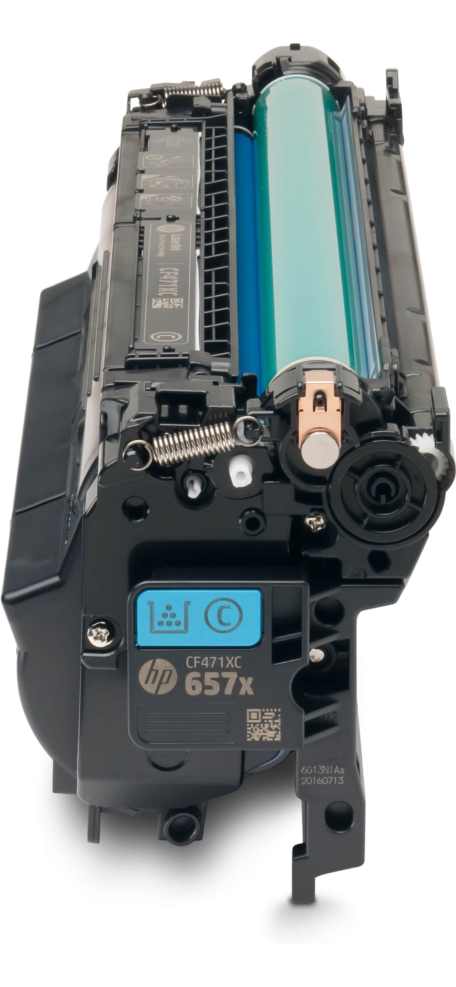 HP 657X High Yield Cyan Original LaserJet Toner Cartridge, ~23,000 ...
