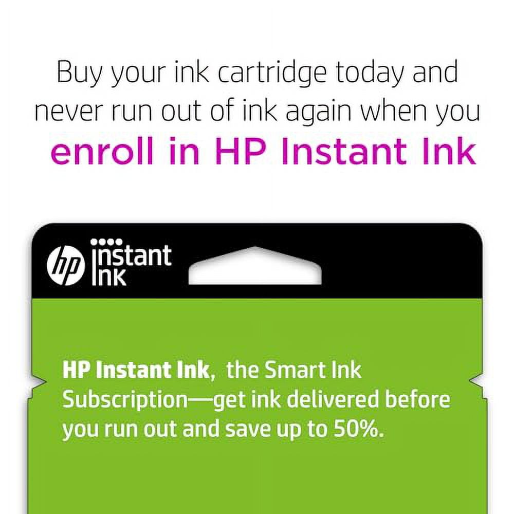 HP 65XL Black High-yield Ink Cartridge for HP Printers | Works with ...
