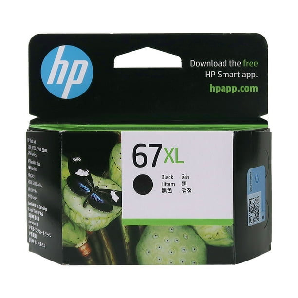 HP 67XL High Yield Black Original Ink Cartridge - Reliable ...