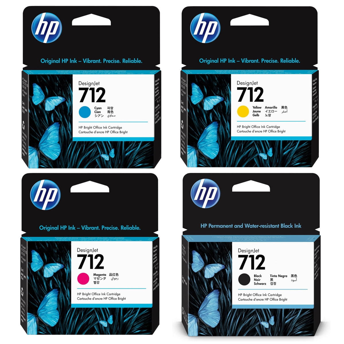 HP 712 Ink Cartridges - Printer ink stock for ecommerce - Walmart ...