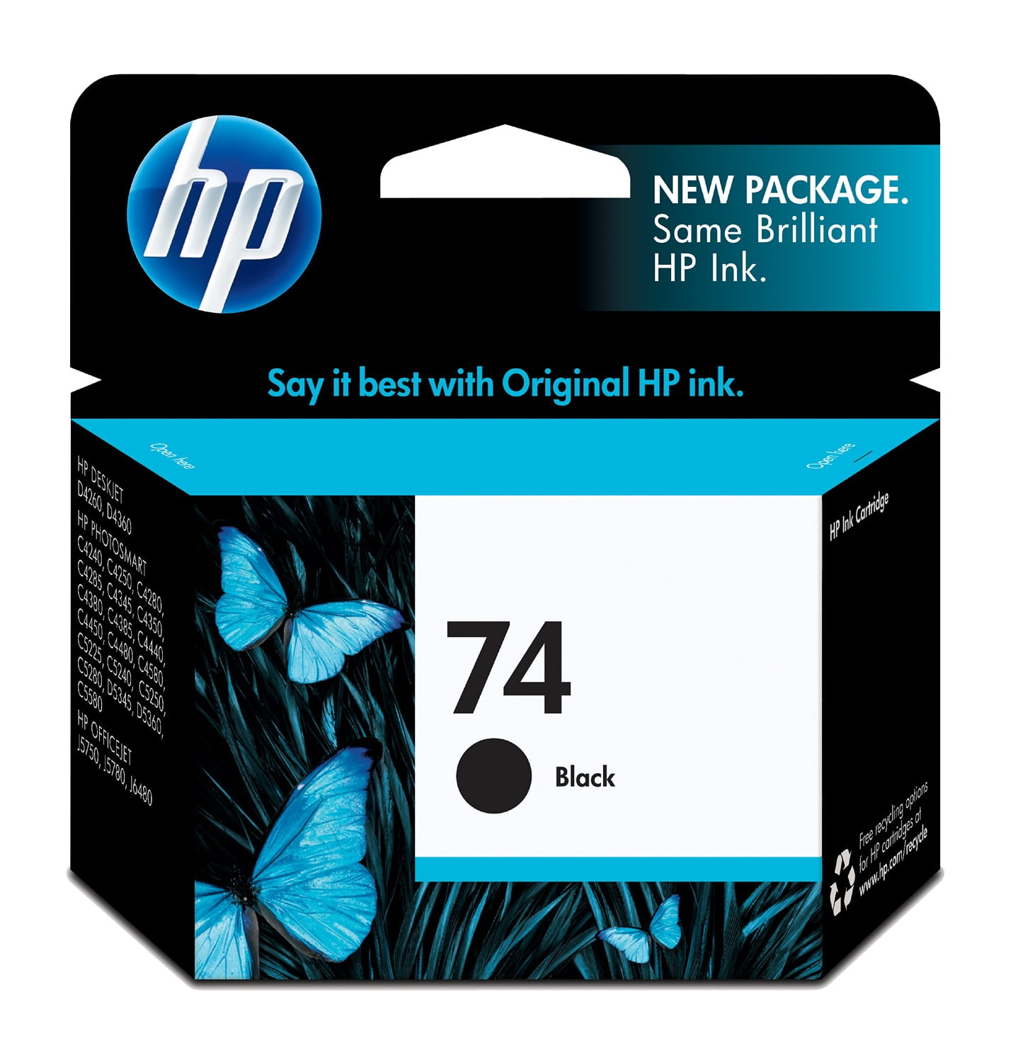 Performance Plus HP74 Black Inkjet Cartridge (CB335WN #74) - Walmart ...