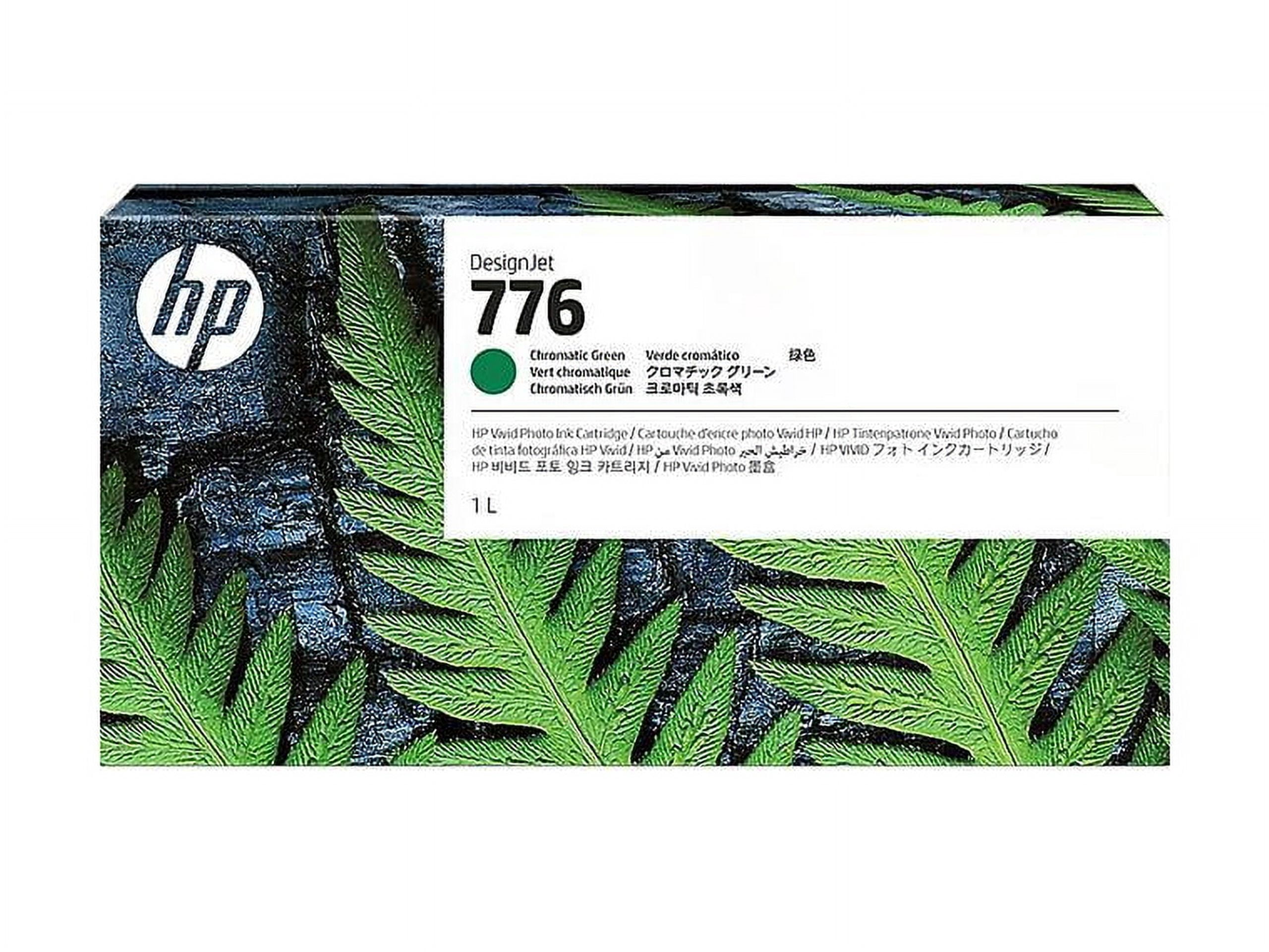 HP 776 1XB03A 1-liter Ink Cartridge Chromatic Green - Walmart.com