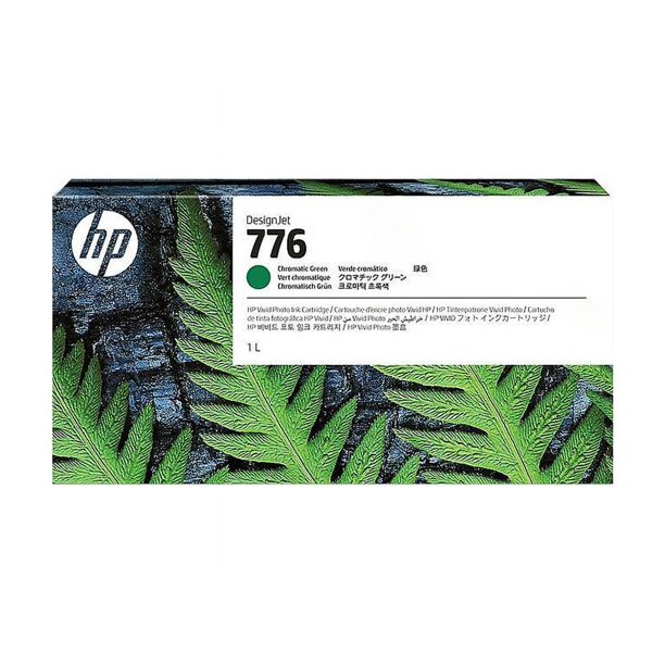HP 776 1XB03A 1-liter Ink Cartridge Chromatic Green - Walmart Business ...